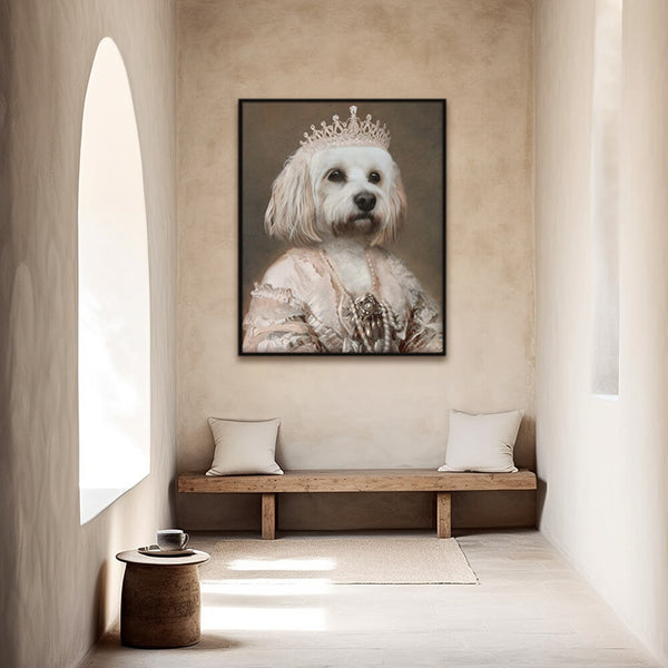 Royal Dog Portrait – The Queen Edition | Portrait My Pets