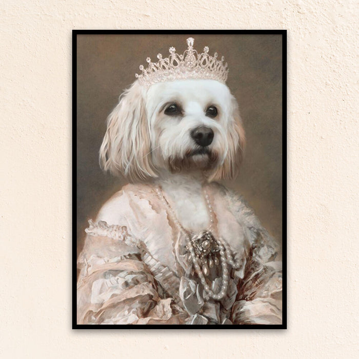Royal Dog Portrait – The Queen Edition | Portrait My Pets