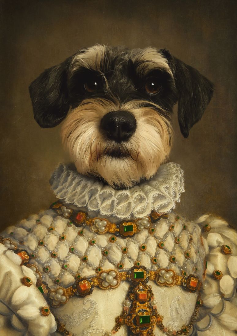 The Royal Princess– Portrait My Pets